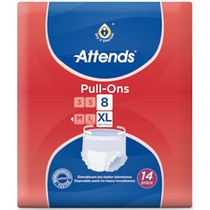 Attends Pull-Ons 8 Extra Large Pack of 14
